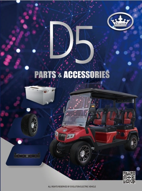 Evolution Parts Catalog D5 Ranger & Maverick – Elite Custom Golf Carts LLC
