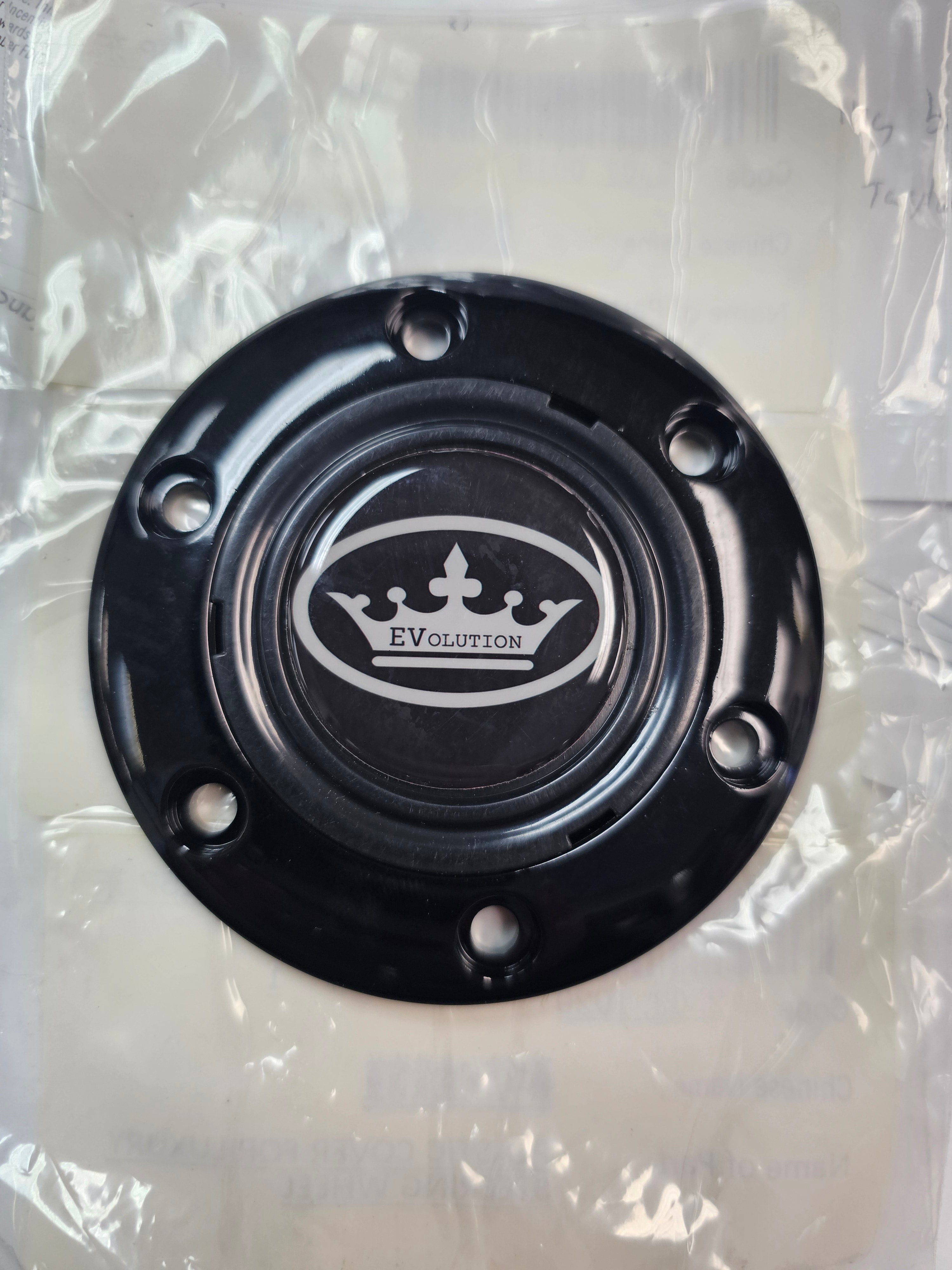 Evolution Golf Cart Steering Wheel Center Cover with Decal / Sticker ...