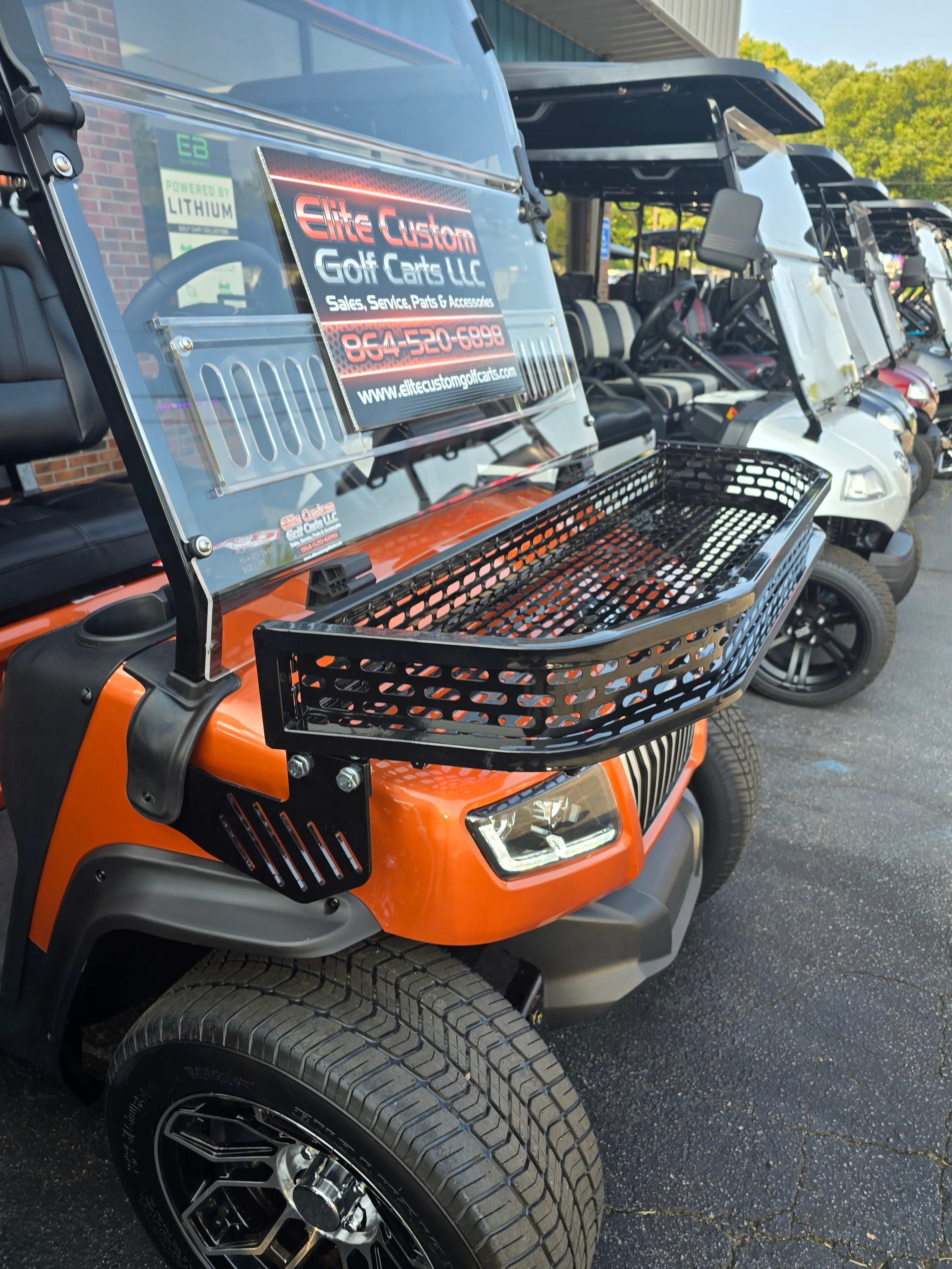 Evolution D5 Maverick & Ranger Golf Cart Front Clay Basket – Elite ...