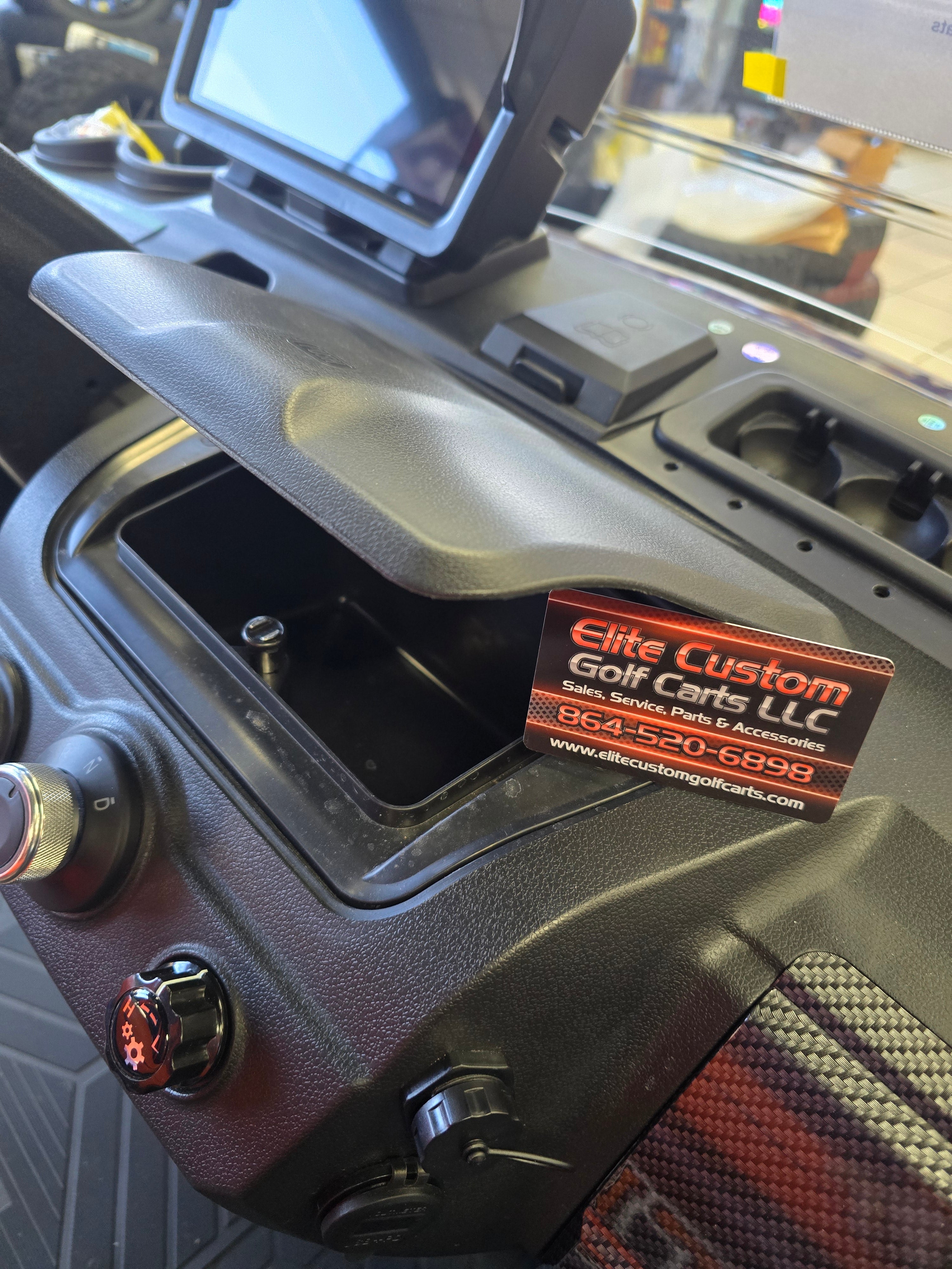 Evolution Golf Cart D5 Dash Storage Box for Center Dash Panel – Elite ...