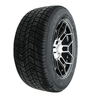 EVOLUTION D5 RANGER GOLF CART WHEEL ON 225/50R-14 DOT TIRE (4-PLY ...