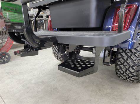 Evolution Golf Cart Rear Seat Steps Fits Classic Pro & Plus , Forester ...