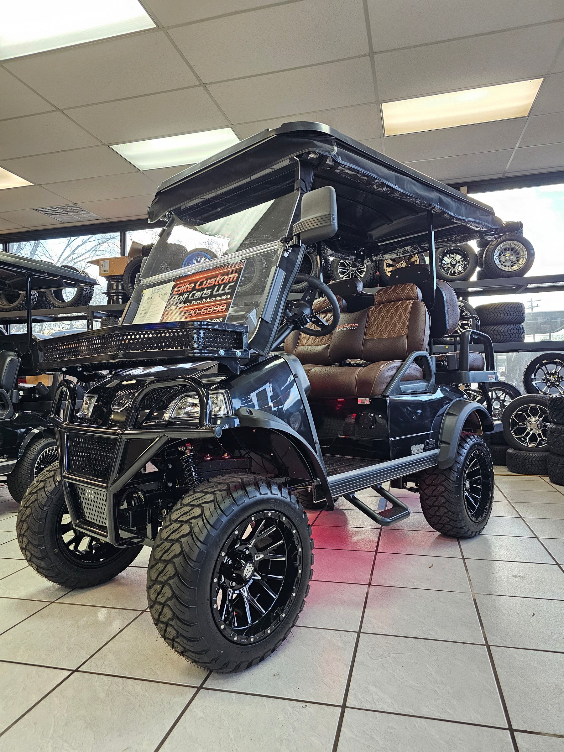 Evolution Golf Cart Side Steps Fits Classic Pro & Plus, Forester, Carr ...