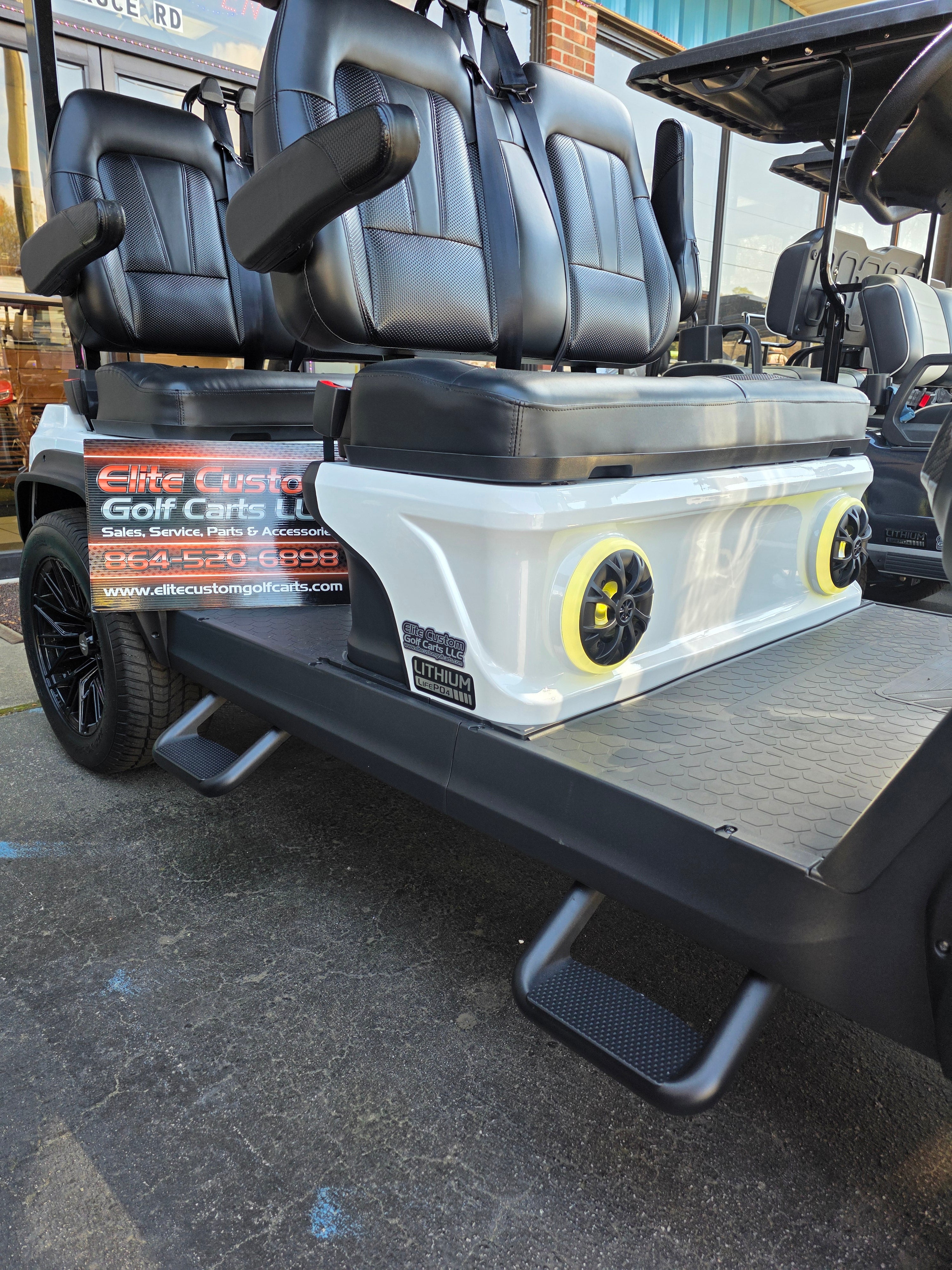 Evolution Golf Cart Side Steps Fits D5 Ranger 4 & 6 Models – Elite ...