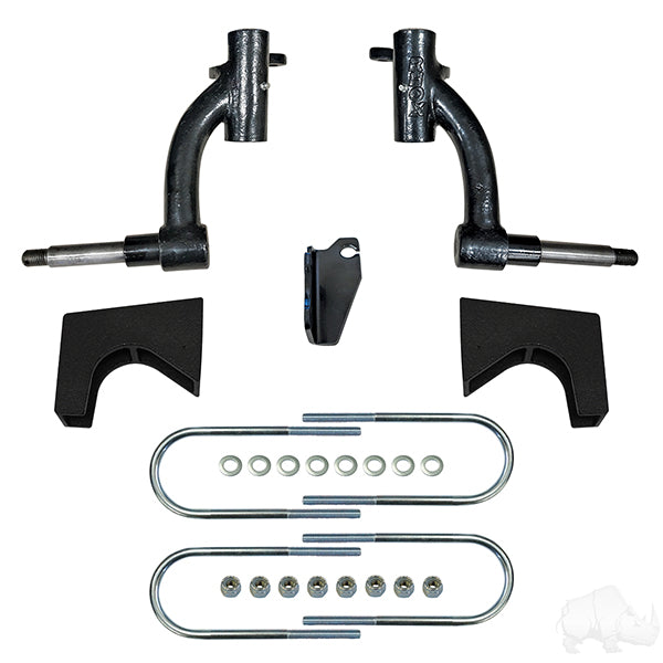 RHOX 3" or 6" Drop Spindle Lift Kit, E-Z-Go RXV Gas & Electric Mar 13 ...
