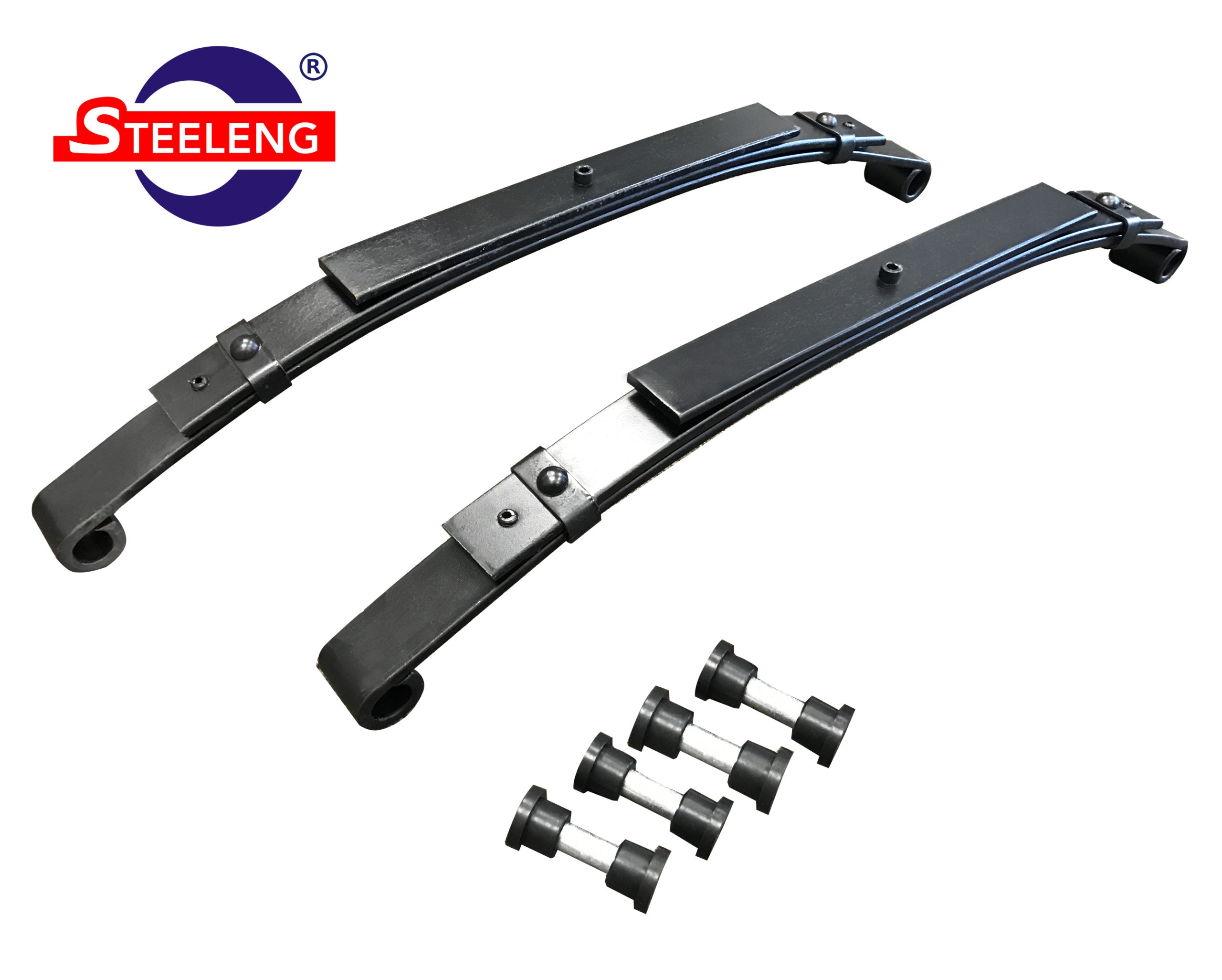 REAR LEAF SPRINGS HEAVY DUTY FOR EZGO TXT GOLF CART (1996-2013) (SET O ...
